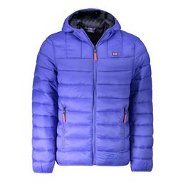 Leichte gepolsterte Hoodie-Jacke mit Rei&szlig;verschluss