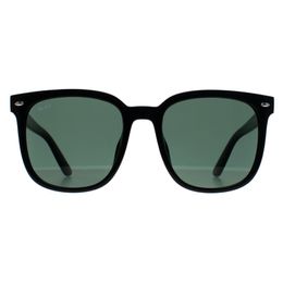 Ray-Ban RB4401D 64478G polierte transparente graue Sonnenbrille mit Farbverlauf