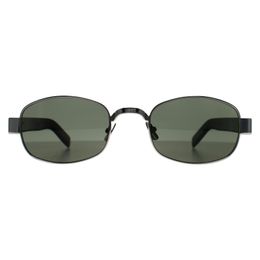 SAINT LAURENT SL 706 002 silber havanna grau Sonnenbrille