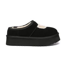 EVER AU Australien Damen Feder-Ankle-Plateau-Pantoletten