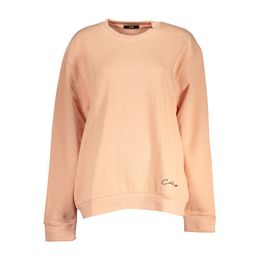 Cavalli Class Pfirsich Strickpullover Crewneck