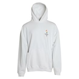 Balenciaga Olympische Fackel Logo Hoodie Oversized Strickwaren