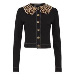 Philipp Plein Strickjacke Leopard