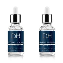 Dr H Marine Kollagen Gesichtsserum 30ml x 2 Duo-Pack
