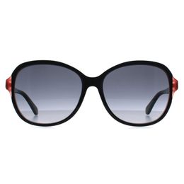 Kate Spade Tamera/F/S 807 9O schwarz grau Farbverlauf Sonnenbrille