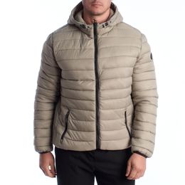 U.S. Polo Assn. Herren-Steppjacke mit Kapuze US42127019