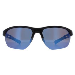 Boll&eacute; Bolle Victus BS065004 schwarz matt blau volt+ offshore polarisierte Sonnenbrille