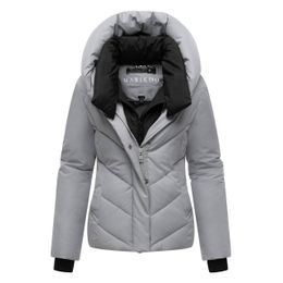 Marikoo Damen Wintersteppjacke Nadiraa mit 2-in-1-Design & Kapuze