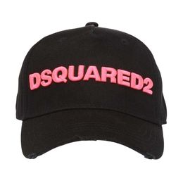 Dsquared2 - Baseball-M&uuml;tze (Schwarz/Pink)