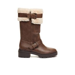 Rocket Dog - Damen Kniehohe Stiefel "Igloo" (Braun)
