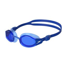Speedo - "Mariner Pro" Schwimmbrille 2024 f&uuml;r Herren (Blau/Wei&szlig;)