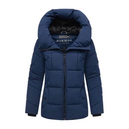 Marikoo Damen Winter Steppjacke Kuscheltatze XVI mit Kapuze