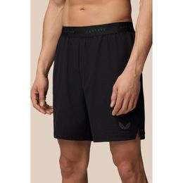 Castore Marken Elastische Shorts Polyester Herren Schwarz