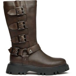 V.gan Vegane Kosmische Bikerstiefel
