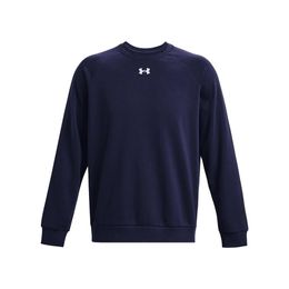Under Armour - "Rival" Sweatshirt Rundhalsausschnitt f&uuml;r Herren/Damen Unisex (Mitternachtsblau/Wei&szlig;)