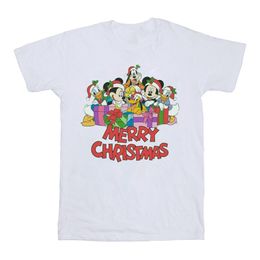 Disney - "Mickey Mouse and Friends" T-Shirt f&uuml;r Herren (Wei&szlig;)