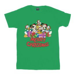 Disney - "Mickey Mouse and Friends" T-Shirt f&uuml;r Herren (Irisch-Gr&uuml;n)