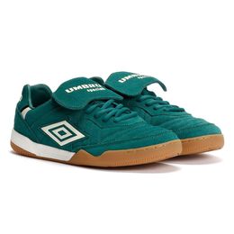 Umbro Speciali TR Wildledergr&uuml;ne Sneakers
