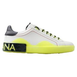 Dolce & Gabbana Portofino Leder Sneakers Cs1767aj712