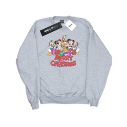 Disney - "Mickey Mouse and Friends" Sweatshirt f&uuml;r Herren (Grau)