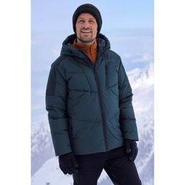 Mountain Warehouse - "Oslo Extreme" Daunenjacke Wattiert f&uuml;r Herren (Dunkelgr&uuml;n)