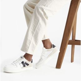 Calvin Klein CLASSIC CUPSOLE Herren Sneaker Helles Wei&szlig;/Schwarz