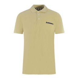 Aquascutum Unisex Erwachsene Boxed Logo Polo-Shirt (Beige)