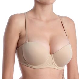 Damen Unterwired Push-up-BH PURA-BANDEAU
