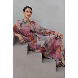 Bluse mit Irina-Print, mehrfarbig