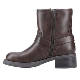 Rocket Dog - "Nino" Biker Stiefel f&uuml;r Damen (Braun)