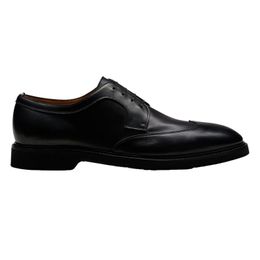 BOSS - Herren Schn&uuml;rschuhe "Jerrard", Leder (Schwarz)