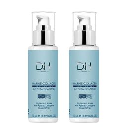 Dr. Botanicals Dr H Anti-Aging Meereskollagen Sonnenschutz SPF 50 50ml x 2 Duo-Pack