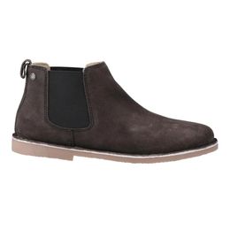 Jack & Jones Jack And Jones - "Bravo" Stiefeletten f&uuml;r Herren, Wildleder (Seer&auml;uber Schwarz)
