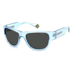 Polaroid Blaue Polycarbonat-Sonnenbrille