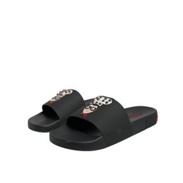 Dolce & Gabbana Pool-Sandalen mit Cartoon-Print-Design