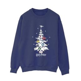 Harry Potter - Sweatshirt f&uuml;r Damen (Marineblau)