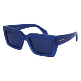 Blaue Acetat-Sonnenbrille