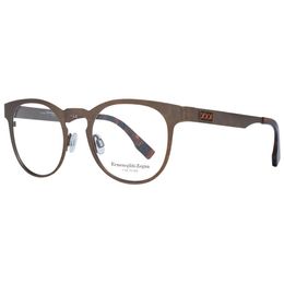 Ermenegildo Zegna Runde Metallbrille