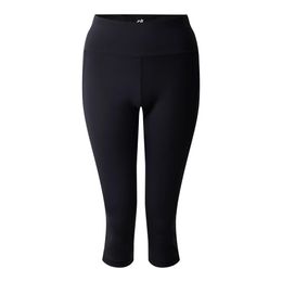 Dare 2b Damen Influential II Einfache 3/4 Leggings (Schwarz)