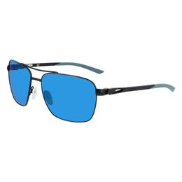 Nike Flieger-Sonnenbrille mit blauen Gl&auml;sern
