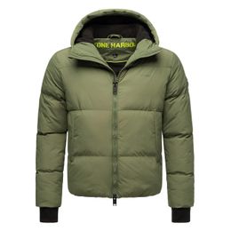 Stone Harbour Herren Steppjacke Tayroos mit Fleecefutter & 2-Wege-Rei&szlig;verschluss