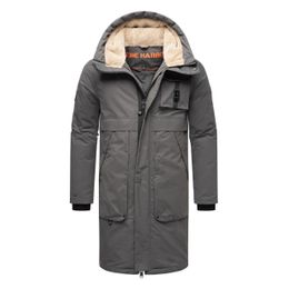 Stone Harbour Herren Outdoorjacke Cyriaan mit Teddyfellkapuze & winddichtem Design