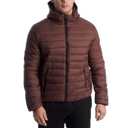U.S. Polo Assn. M&auml;nner gepolsterte Jacke mit Kapuze US40127020