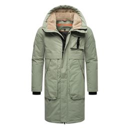 Stone Harbour Herren Outdoorjacke Cyriaan mit Teddyfellkapuze & winddichtem Design