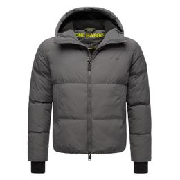 Stone Harbour Herren Steppjacke Tayroos mit Fleecefutter & 2-Wege-Rei&szlig;verschluss