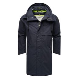 Stone Harbour leichte Herrenjacke Yaroon aus Baumwolle & mit langem Schnitt