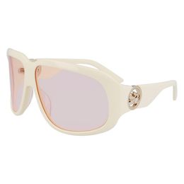 Longchamp Lo736s Cream Shield Sonnenbrille