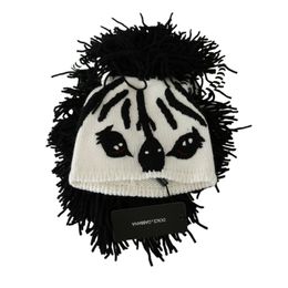 Dolce & Gabbana Dolce & Gabbana noir blanc tricot en cachemire design animal de conception de femmes