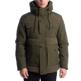 U.S. Polo Assn. Herren gef&uuml;tterte Parkajacke mit Kapuze US40127016