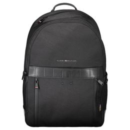 Tommy Hilfiger Schwarzer Nylon-Rucksack
